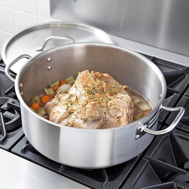 Encapsulated Base Oven Safe Pot TrueCraftware 15 Quart Pot With Lid ...