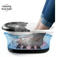 Foot Spa with Heat and Massage and Jets Includes A Remote Control A ...