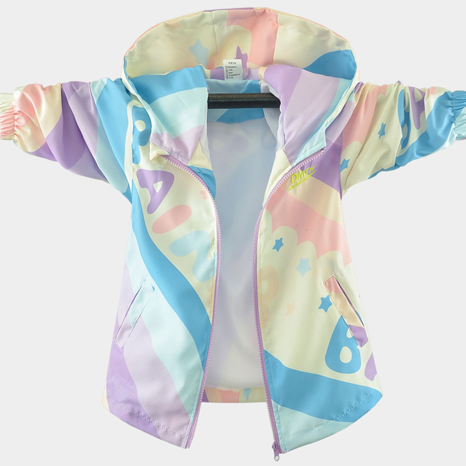 Click here for Dexiang Girls Raincoat Lightweight Windbreaker Jac... prices