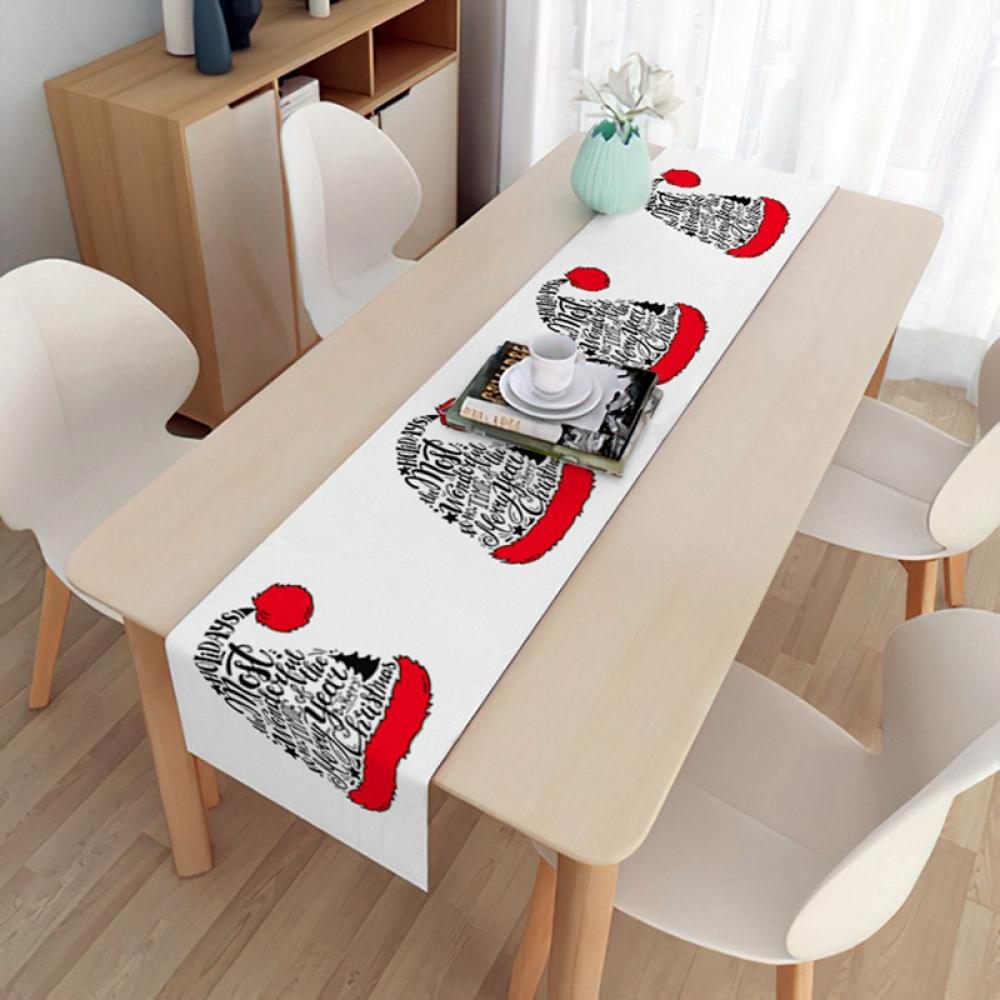 Xmarks Table Runner 13X59inch for Winter Table Runner Christmas Tree ...