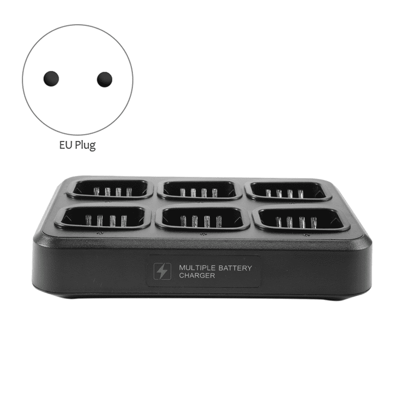 Buy Universal Charger PD780 Row 6 Channel Charger for Hytera HYT PD700 PD780 PD70X EU Plug ...