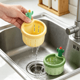 ACDANC Cactus Kitchen Sink Drain Strainer,Self-Cleaning Faucet Hanging ...