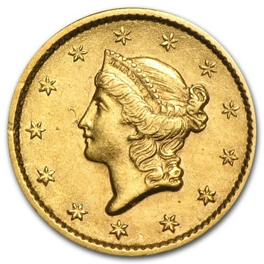 $20 Gold Double Eagle Liberty Head Type II - Almost Uncirculated AU (Random Year, 1866-1876 ...