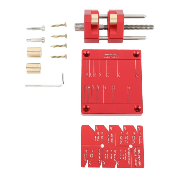 Sharpening Angle Fixture, Multi Angle Range Honing Guide Jig Kit For ...