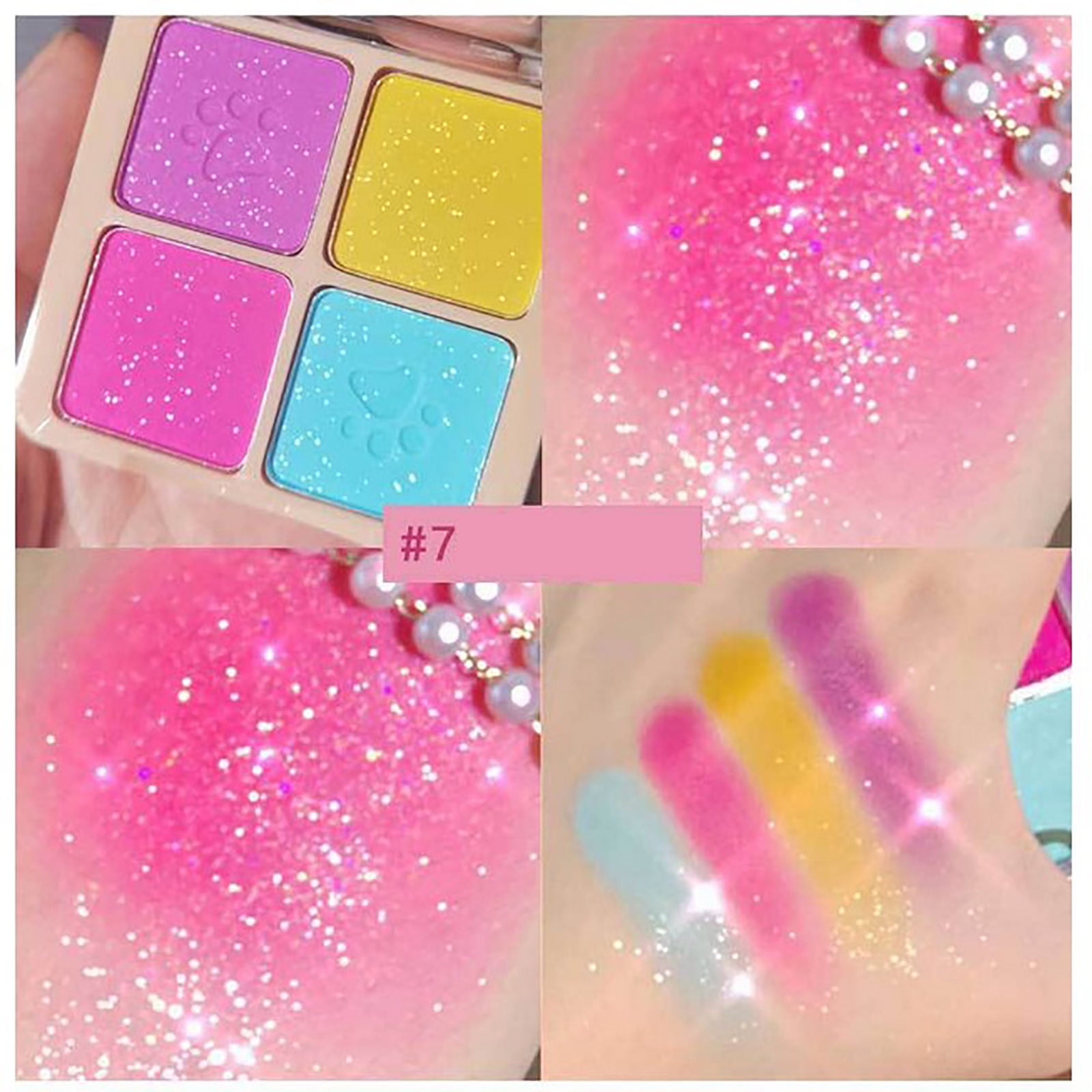 Click here for Iumwxz 4 Color Eyeshadow Makeup Set  Nude Eye Make... prices