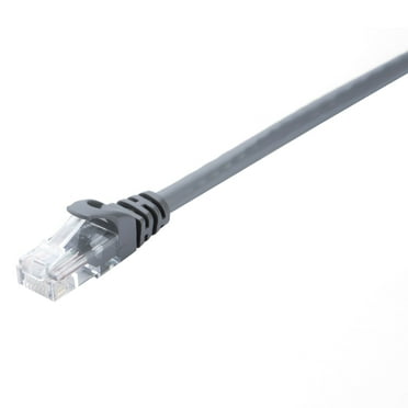 V7 3.3 feet Cat6 Unshielded UTP RJ45 Male to RJ45 Male Cable, Yellow ...