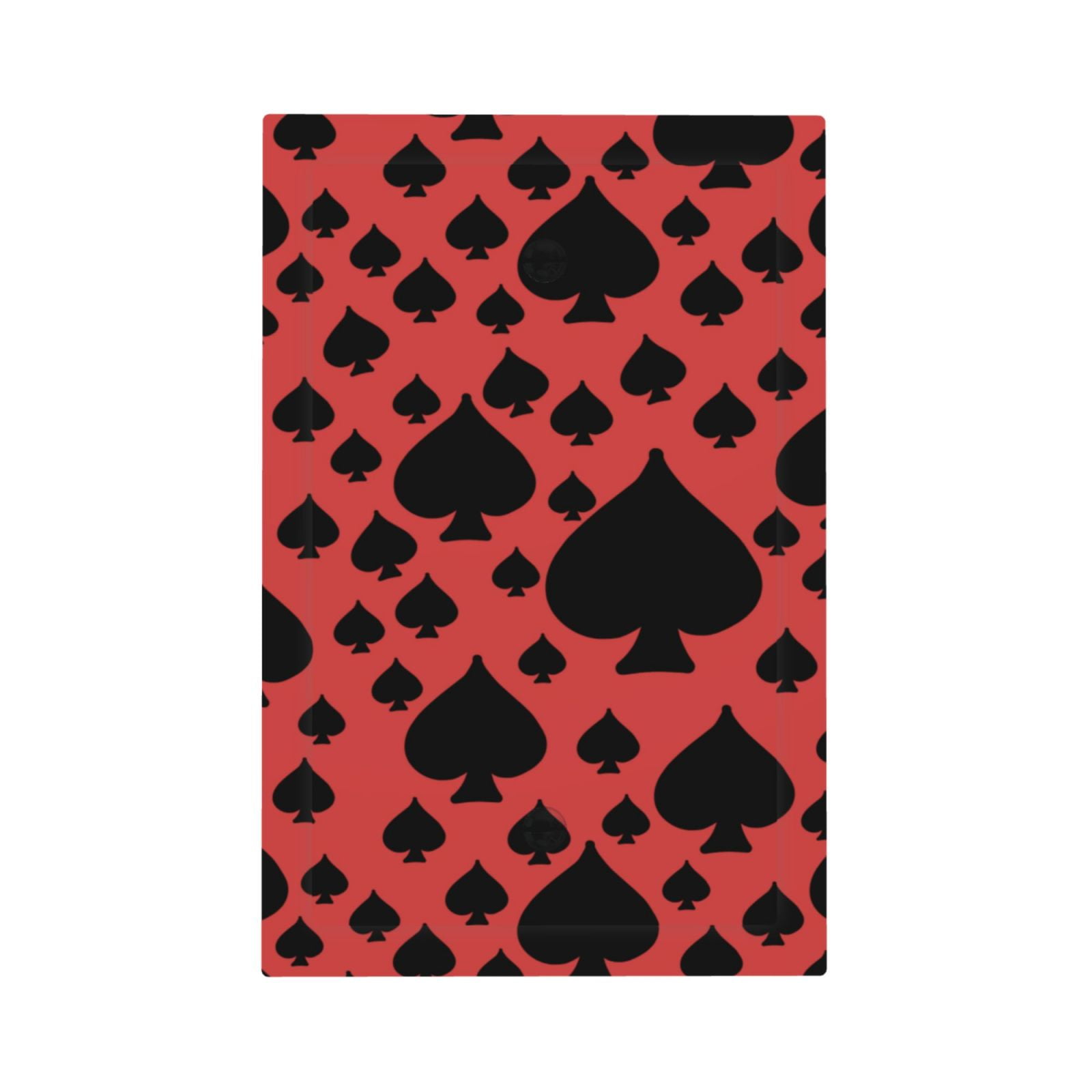 DouZhe 1-Gang Blank Wallplate, Spades Game Poker Decorative Wall Plates ...