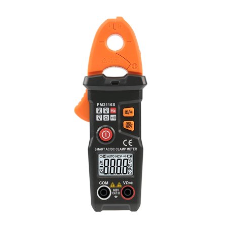 PM2116S Tiny Smart AC/DC Clamp Digital Meter AC Current Measurement ...