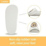 Non-Skid Lankey Smiley Face Plush Slippers for Men & Women | Indoor ...