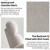 Aemeios Chenille Swivel Rocker Glider Power Recliner Nursery Rocking ...