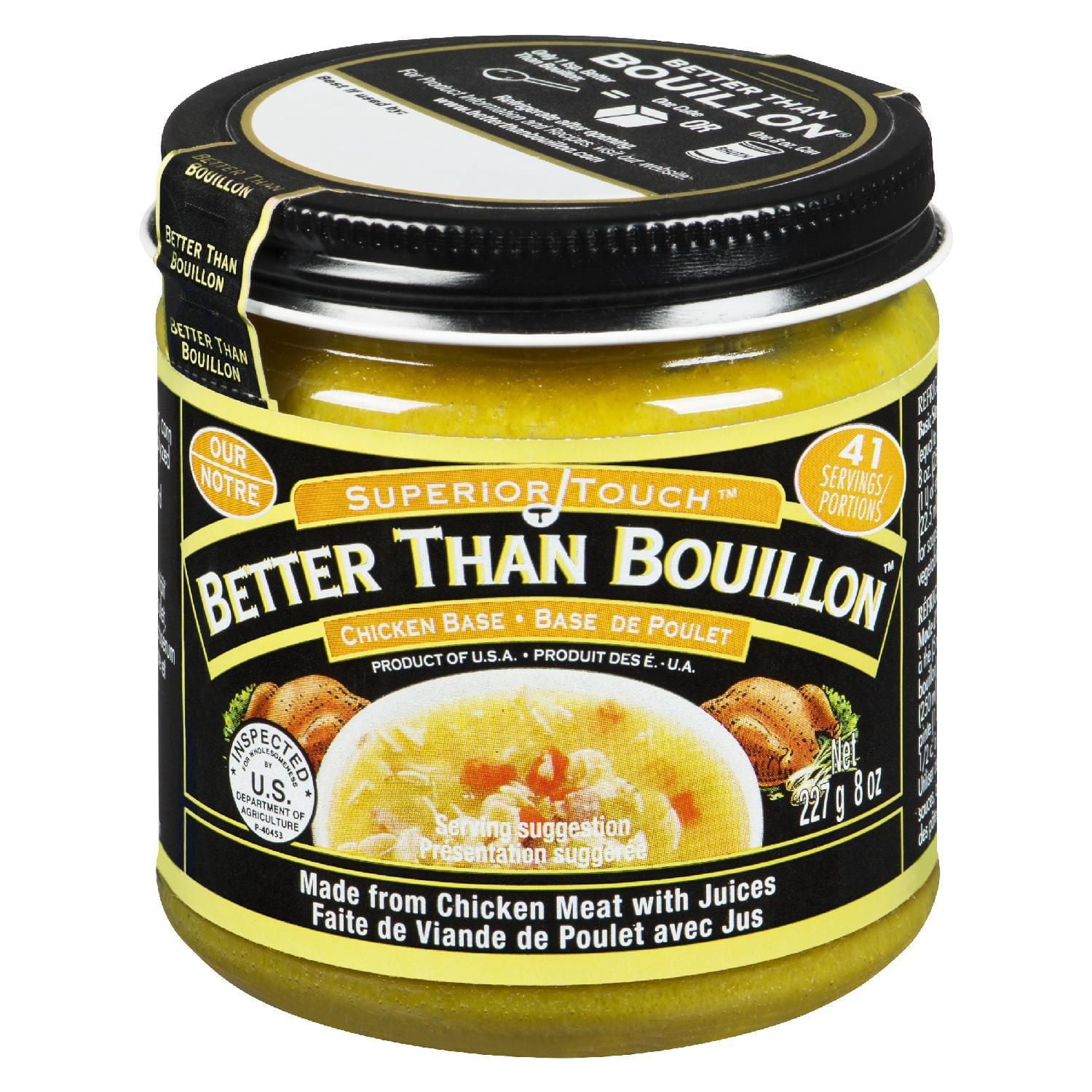 Better Than Bouillon. Roasted Chicken Base 227g Jar. Concentrated Paste ...