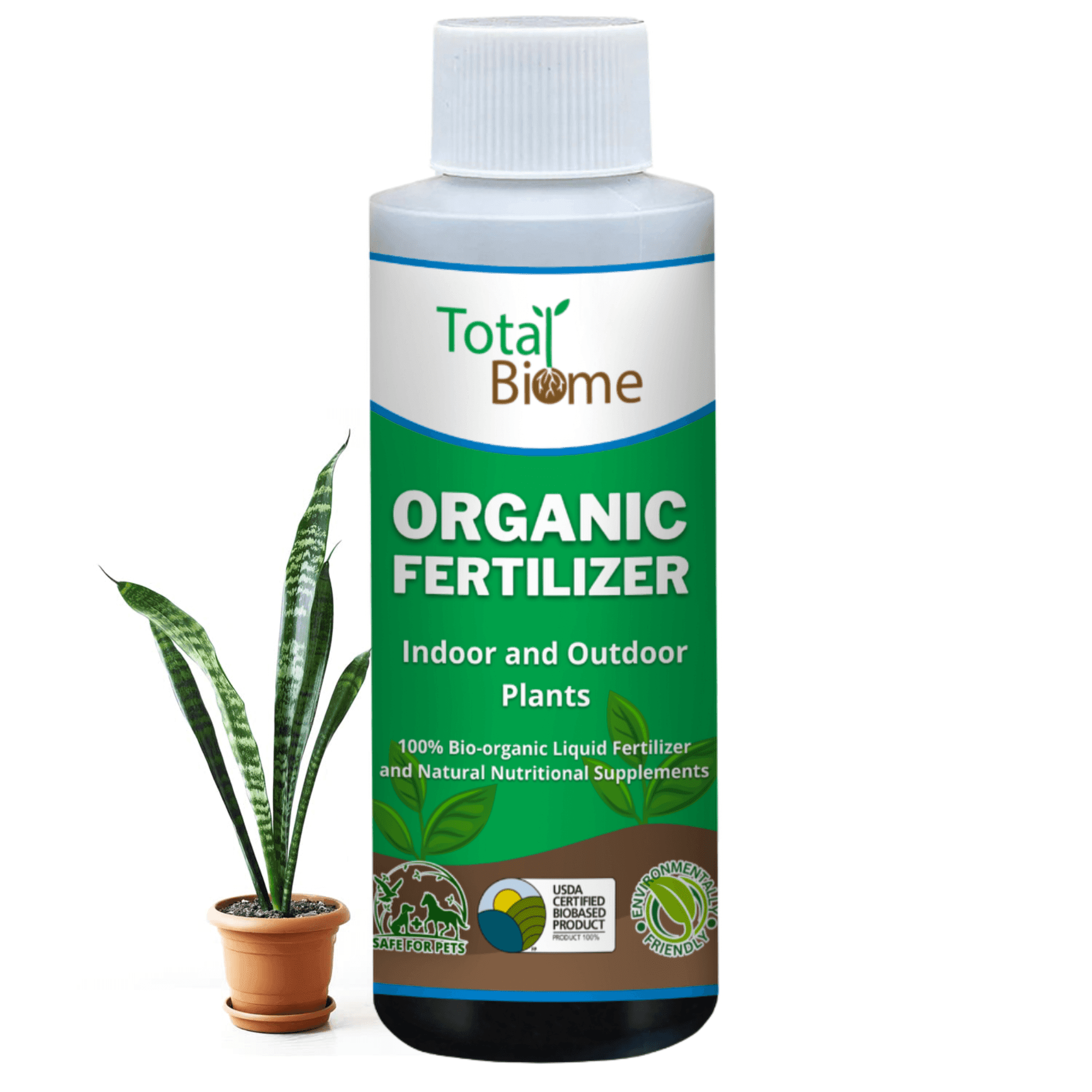 Total Biome Indoor/Outdoor Plant Food | 100% Microorganism Based | Bio ...