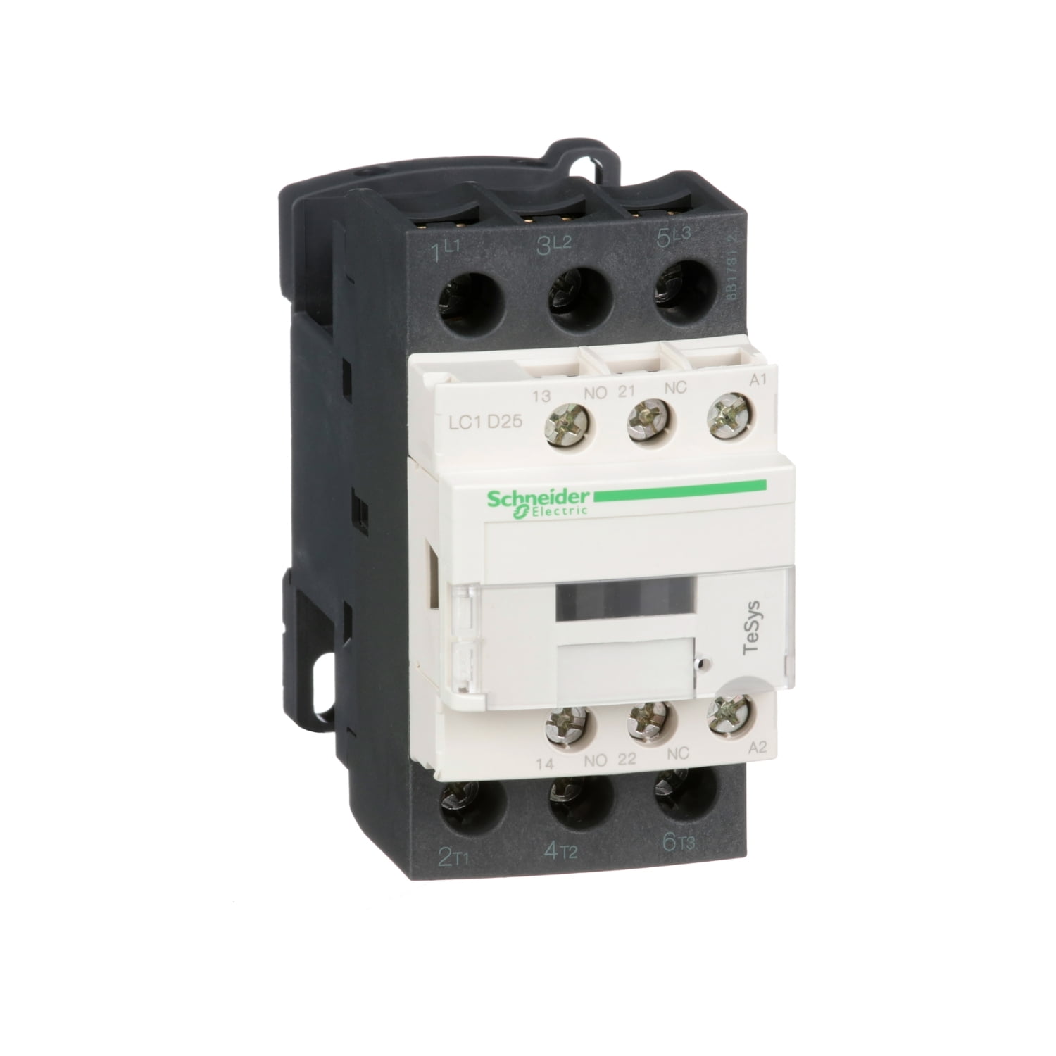 Schneider Contactor LC1D25R7 25 Amps Coil 440VAC - Walmart.com