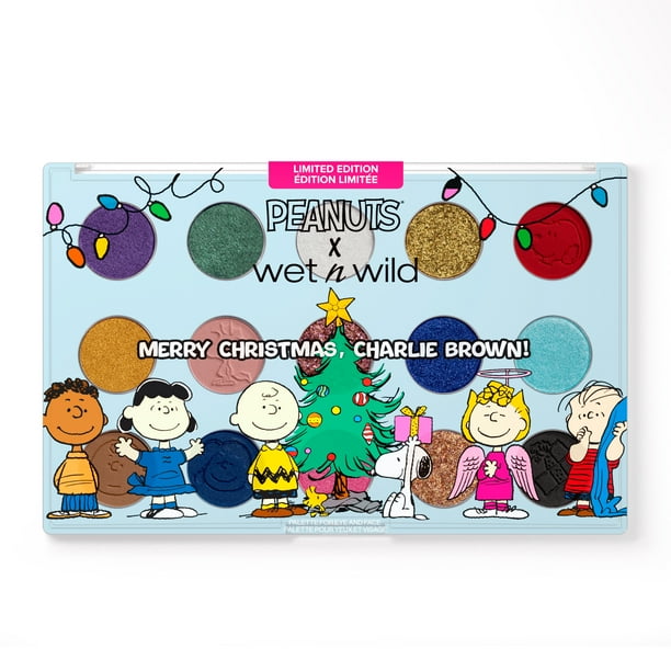 Wet N Wild Peanuts Merry Christmas Charlie Brown Palette For Eye and ...