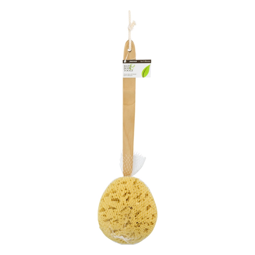 Swissco Faux Sea Sponge on Wooden Handle - Walmart.com