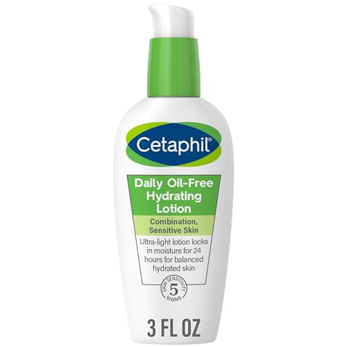 Cetaphil - Loción hidratante diaria con ácido hialurónico, 3.0 onzas líquidas Cetaphil NA ...