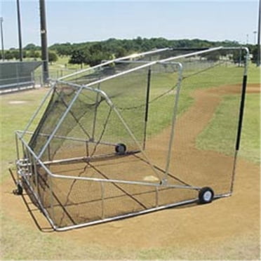 BSN Sports Baseball & Softball Backstop/Hitting Station - Walmart.com