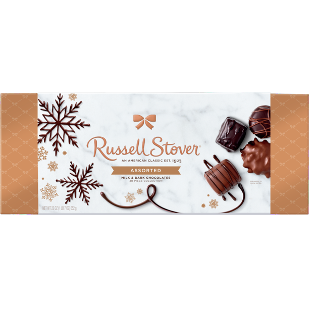 Russell Stover WOW Assorted Chocolates Gift Box, 40 Piece - Walmart.com ...