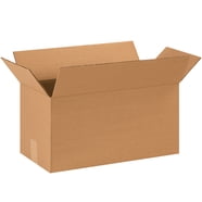 Box Partners Corrugated Boxes 22" x 16" x 10" Kraft 20/Bundle 221610 ...