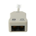 TRINGKY Telephone Splitter RJ11 Adapter ADSL Modem Telephone Phone Fax ...
