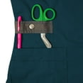 Medgear 2-Pack Women's 12-Pocket Medical Scrub Set with Silver Snap ...
