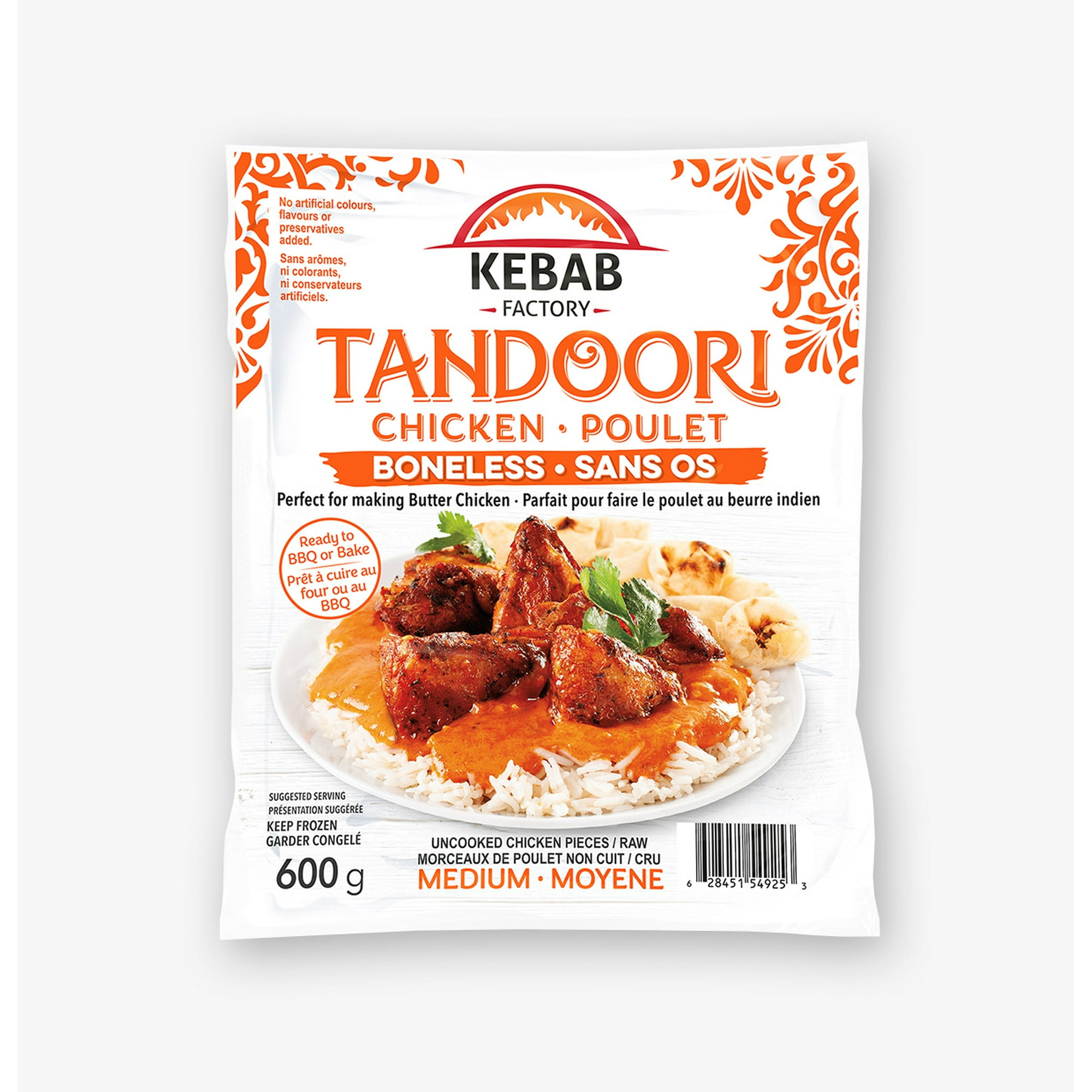 Click here for Kebab Factory Boneless Tandoori Chicken 600g prices