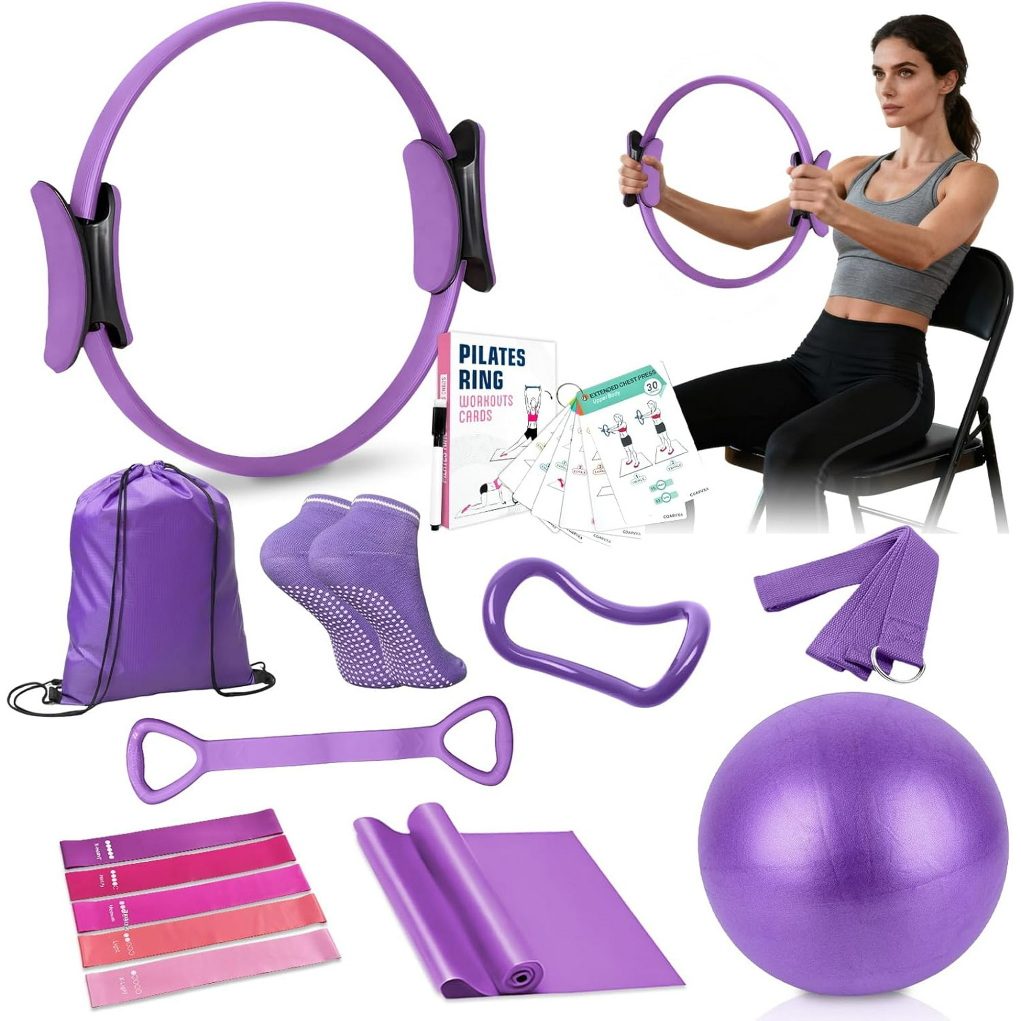 Click here for Zhenyan Better Me Pilates Essentials Kit For Women... prices