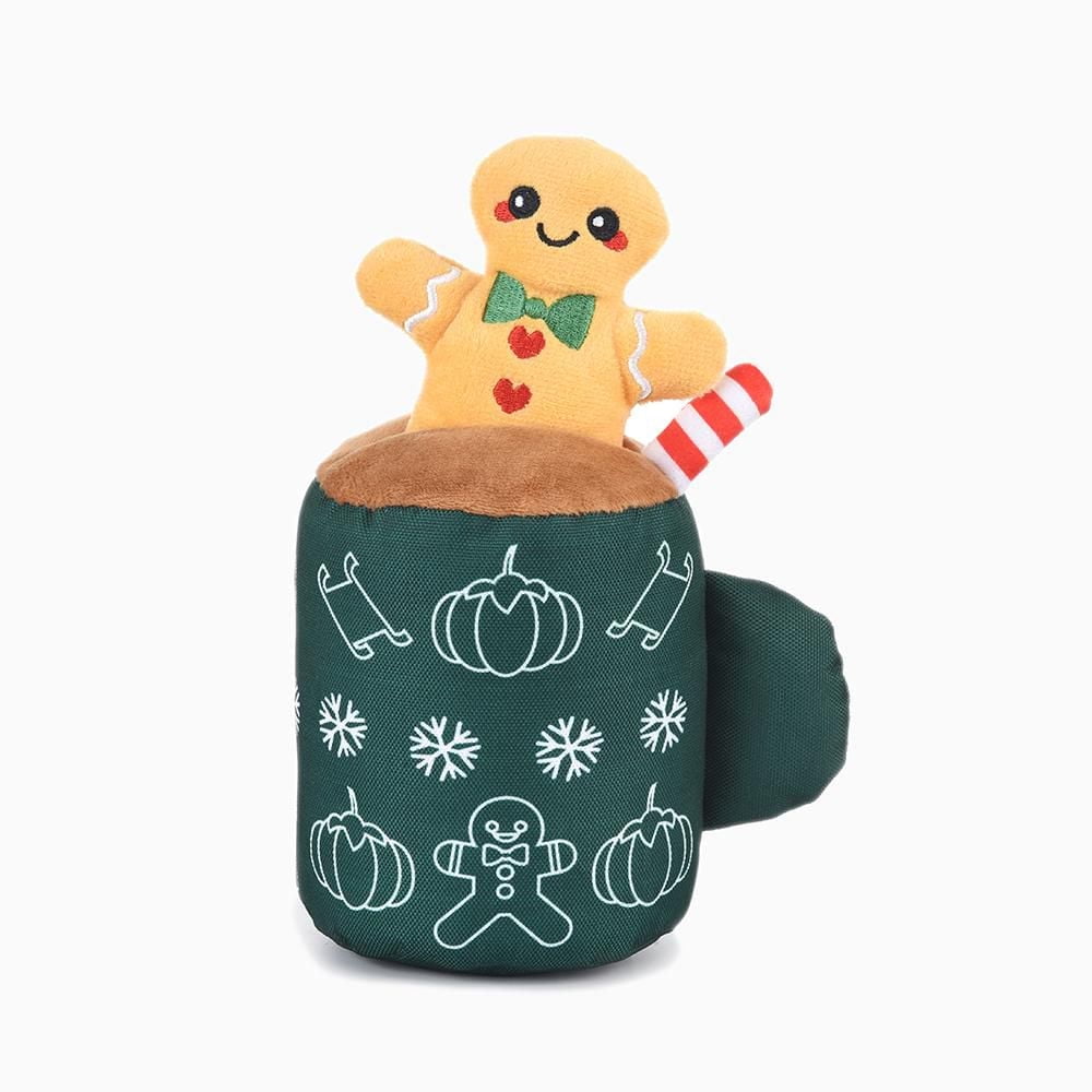 Click here for Hugsmart Gingerbread Latte Dog Interactive Toy - D... prices