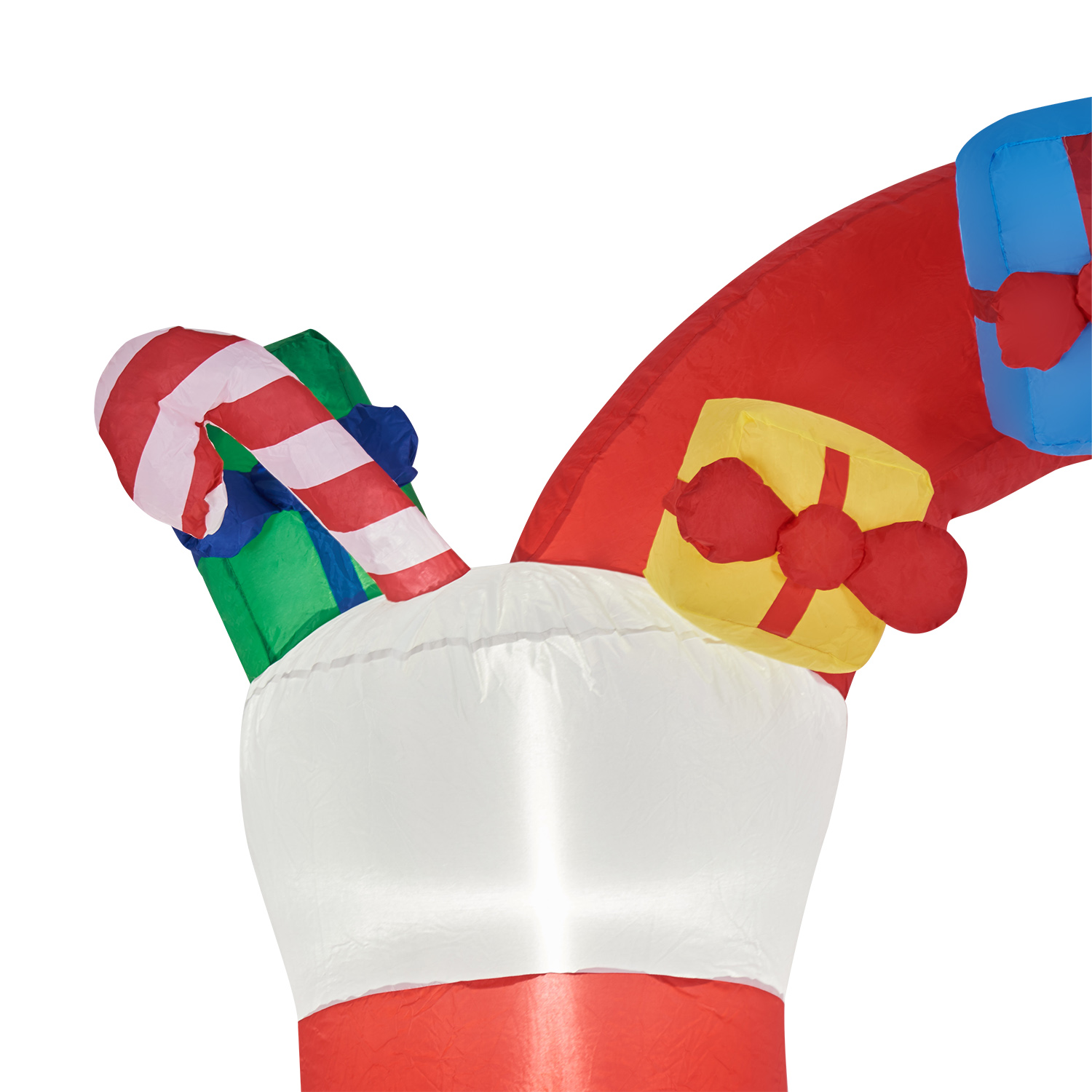 Buy Kinbor 8ft Height Christmas Inflatables Archway With Santa Claus