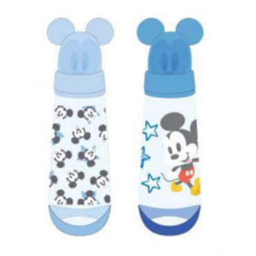Disney Mickey Mouse Baby Boys' 2-Pack 9 Oz. Baby Bottles - aqua/multi ...