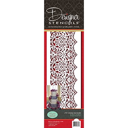 Victorian Lace Cake Stencil Border by Designer Stencils | Walmart Canada