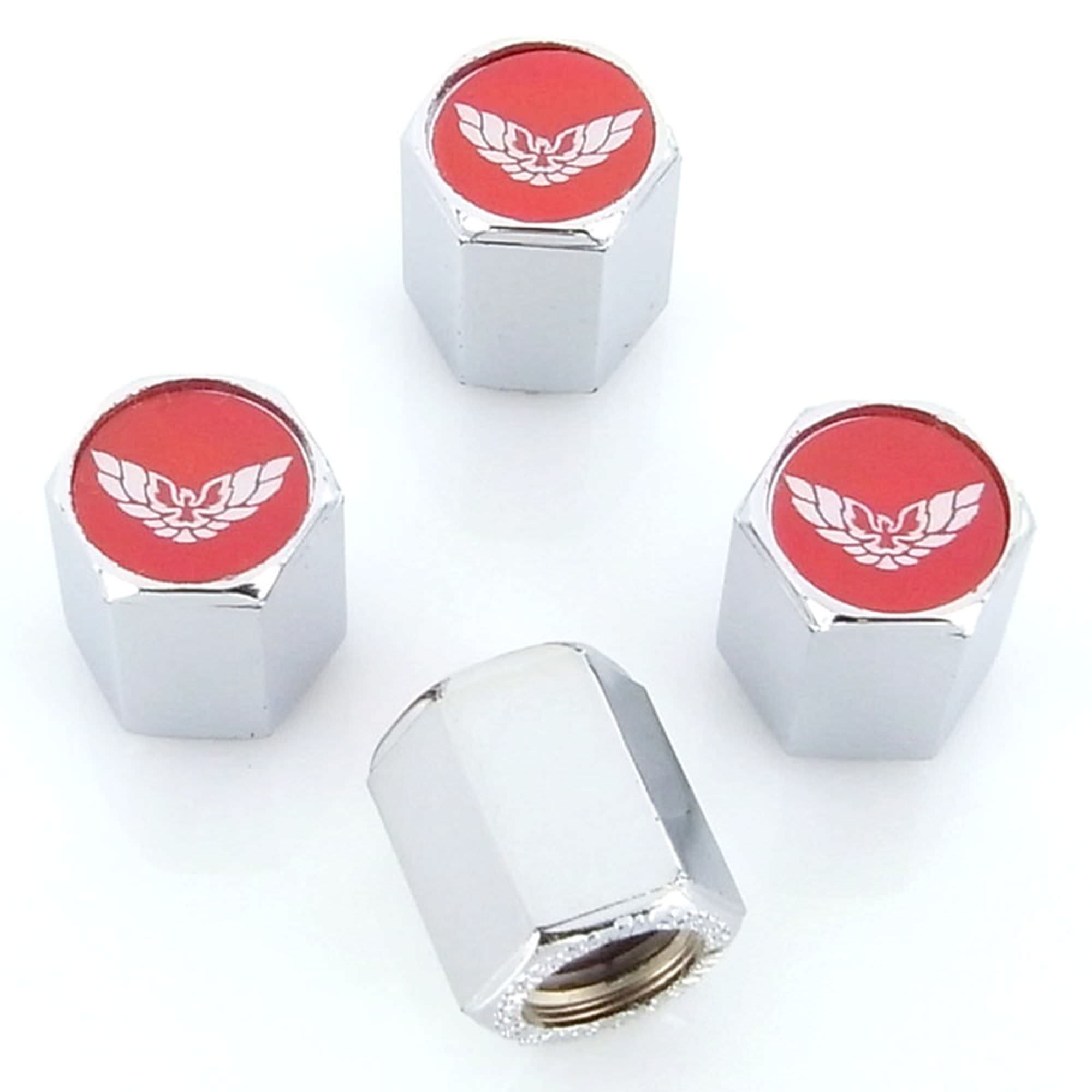 Logo Caps Gto Silver Logo Chrome Abs Tire Valve Stem Caps - Walmart.com