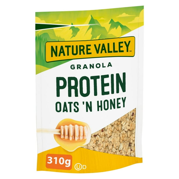 Val Nature, Granola Protéiné à l'Avoine et au Miel, Collation et ...