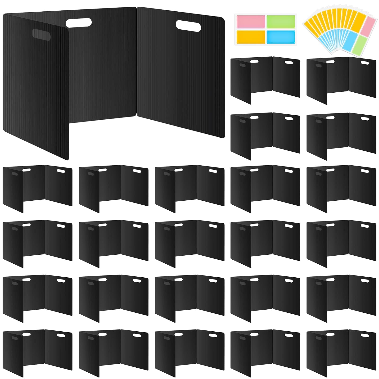 Click here for Museluxe 24 Pack Privacy Folders For Students - Du... prices