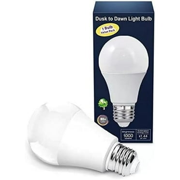Dusk to Dawn 7W LED Bulbs with Smart Sensor, Auto Switch Lamp for ...