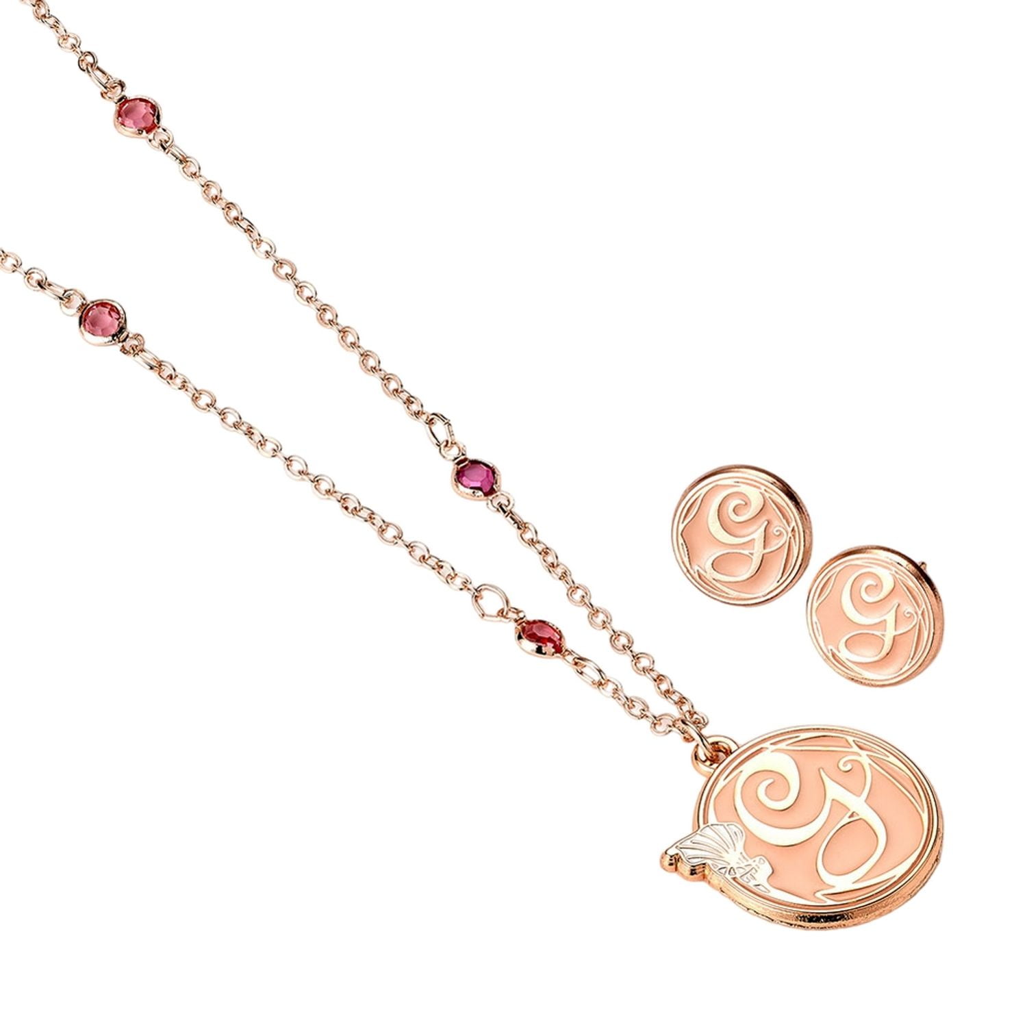 Click here for Wicked Rose Gold Plated Glinda Earring & Necklace... prices