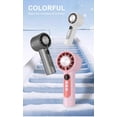 Ice Cooling Handheld Turbo Fan, High Speed Brushless Motor Super Strong ...