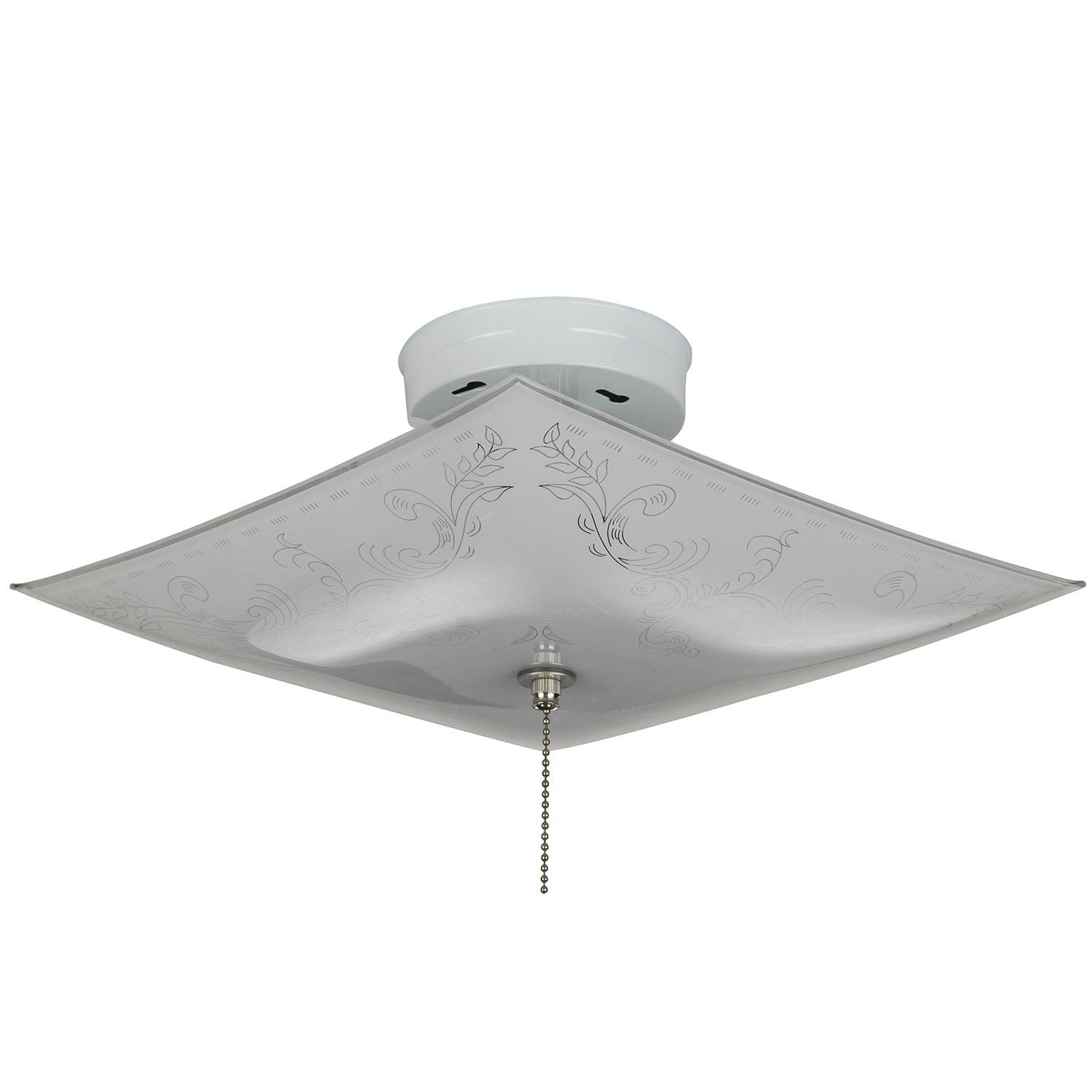 Westinghouse 2 Light Ceiling Fixture With Pull Chain | Shelly Lighting