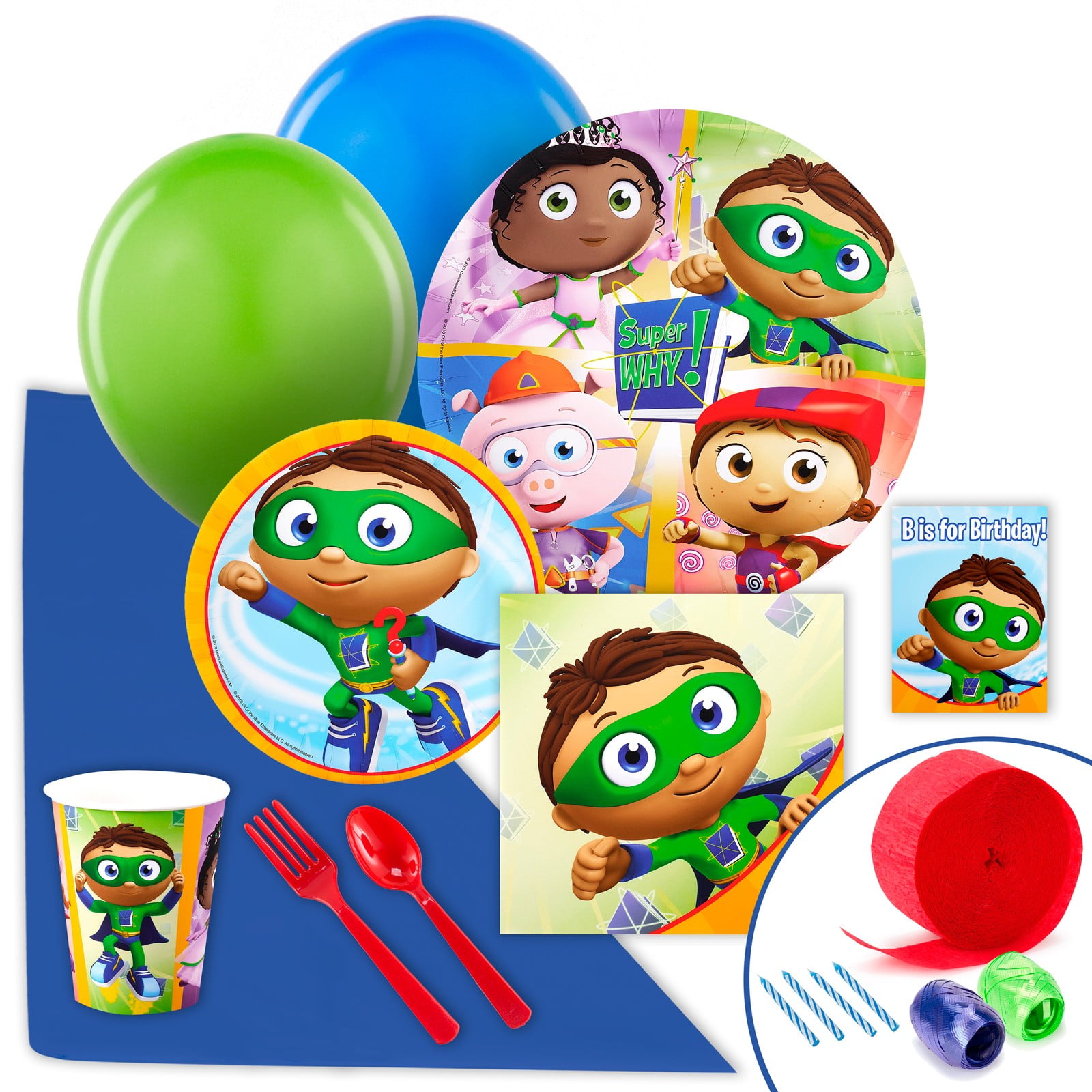 Super Why! Value Party Pack - Walmart.com - Walmart.com