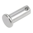 Single Hole Clevis Pins - 10mm x 25mm Flat Head 304 Stainless Steel ...