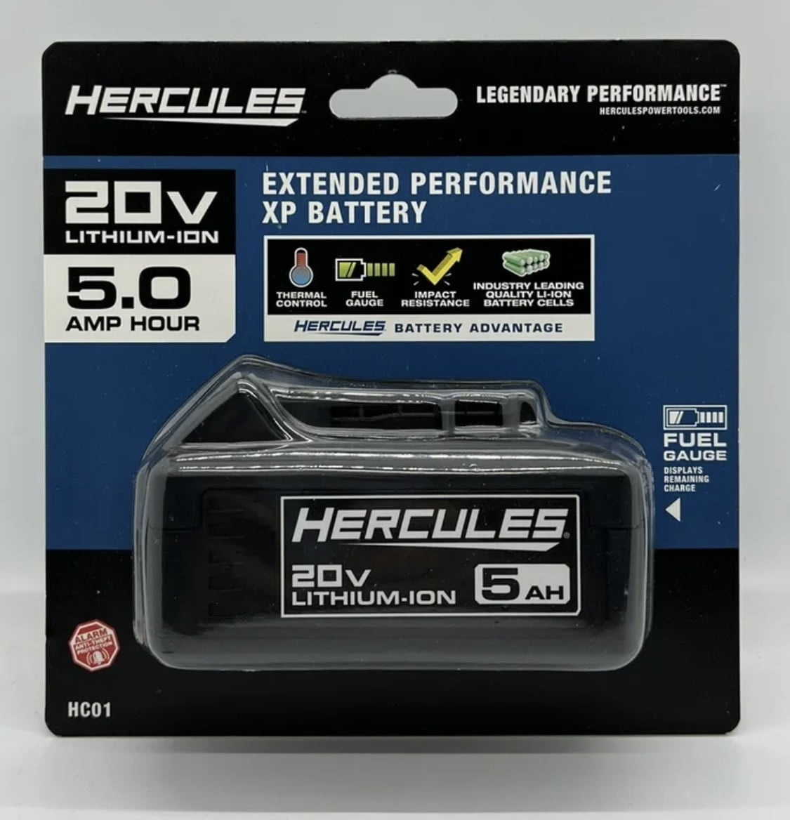 Buy Hercules Battery 20V 5.0 Ah Extended Performance Lithium-Ion Online ...