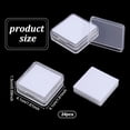 1set Nbaeds 24Pcs Transparent Acrylic Loose Diamond Display Boxes with ...