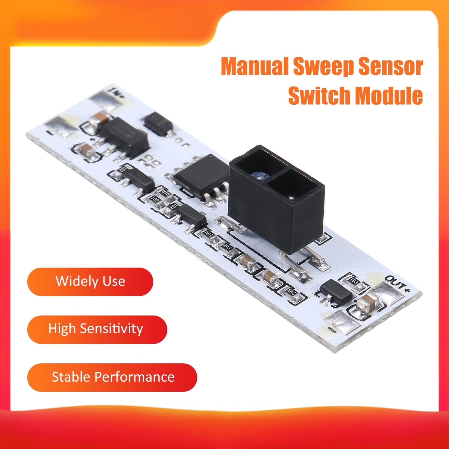 Hand Sensor Switch Module Wardrobe Short Distance Scan Sensor ...