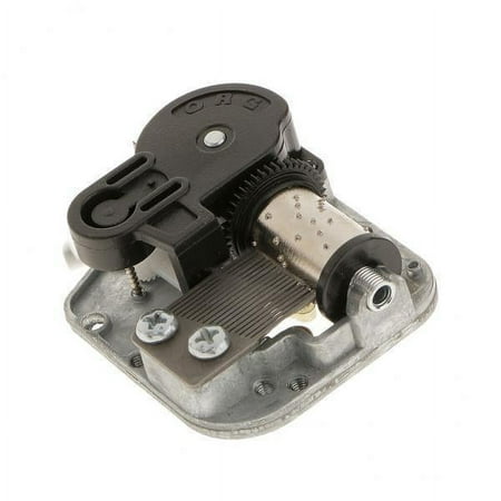 lionlar 2x Music Box Mechanism with Key Winding DIY Musical Box Parts ...