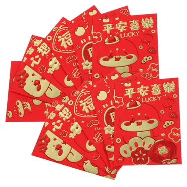 Chinese New Year Red Envelopes 2025 Snake Red Packet Money Envelope ...