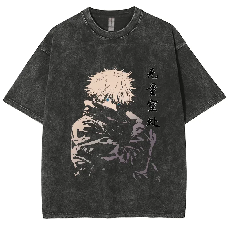 Click here for Unbranded Anime Jujutsu Kaisen Gojo Satoru T-Shirt... prices