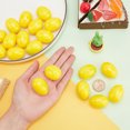 20Pcs Mini Foam Imitation Lemons Artificial Fruit for Dollhouse ...