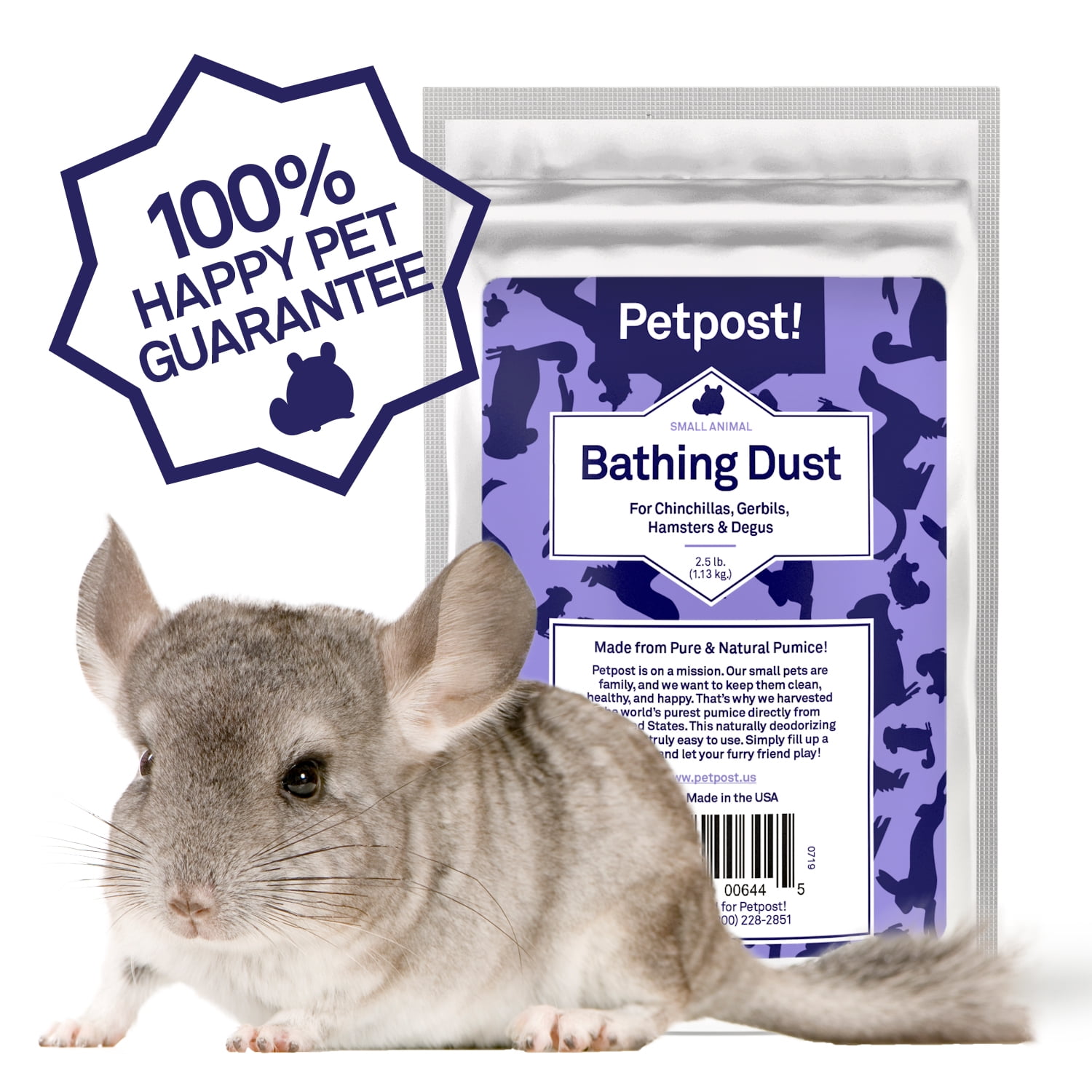 Wild Chinchilla Dust Bath