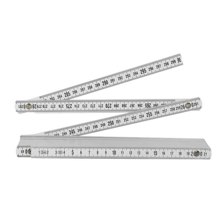 2m Metric Ruler Portable Durable Woodworking Double Scale Measuring ...