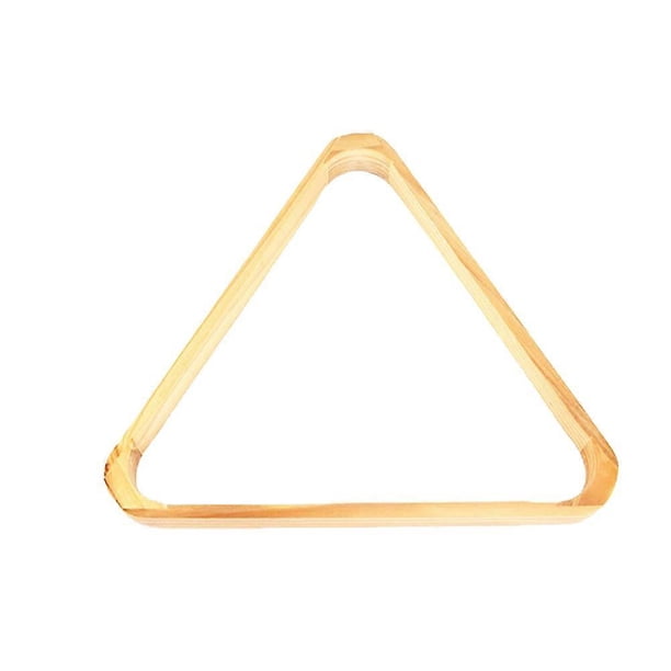 Solid Color Wooden Triangle Snooker Pool Billiards Tripod Ball Rack ...
